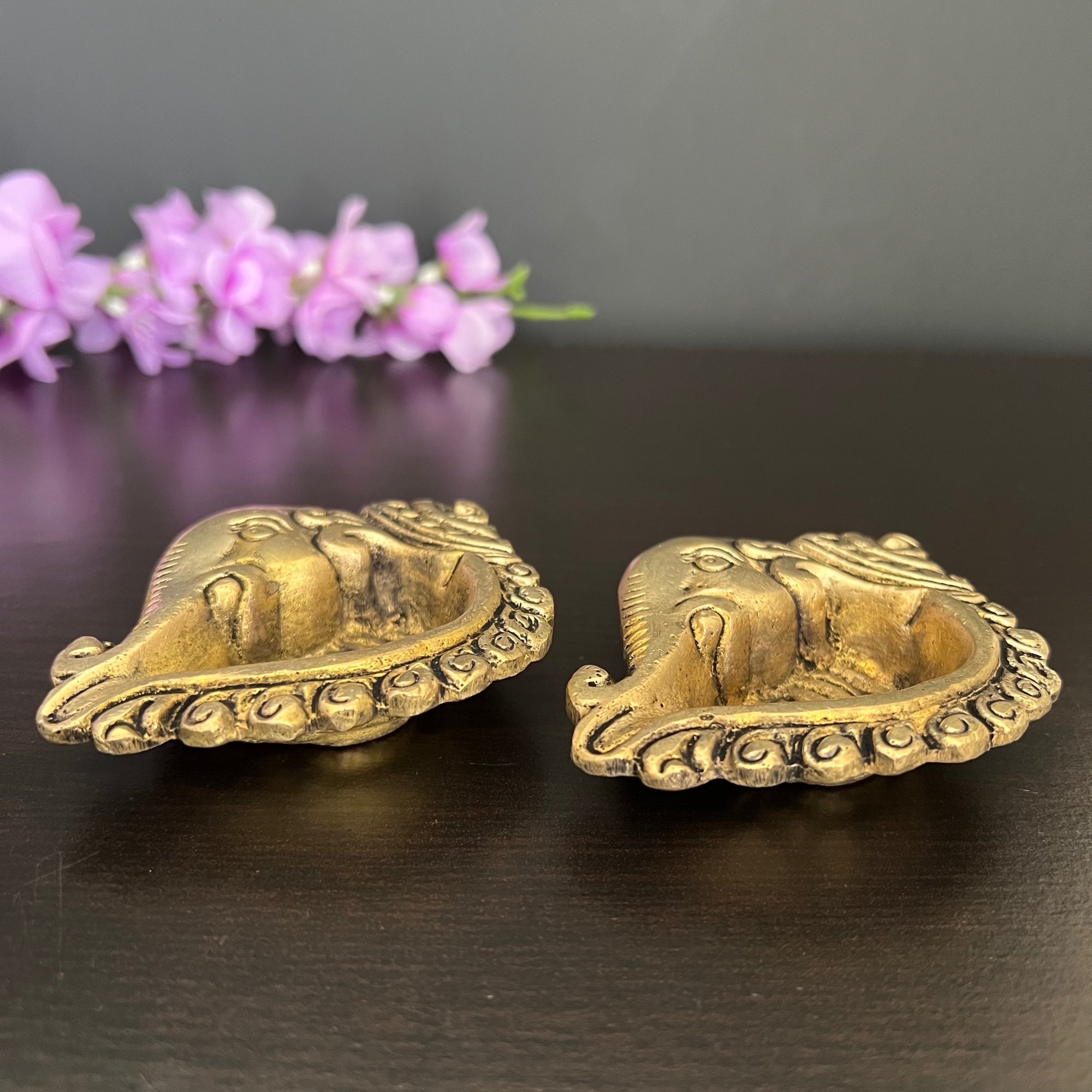 Indian Small Brass Diya | Pooja Lamp Online USA | Crafts N Chisel