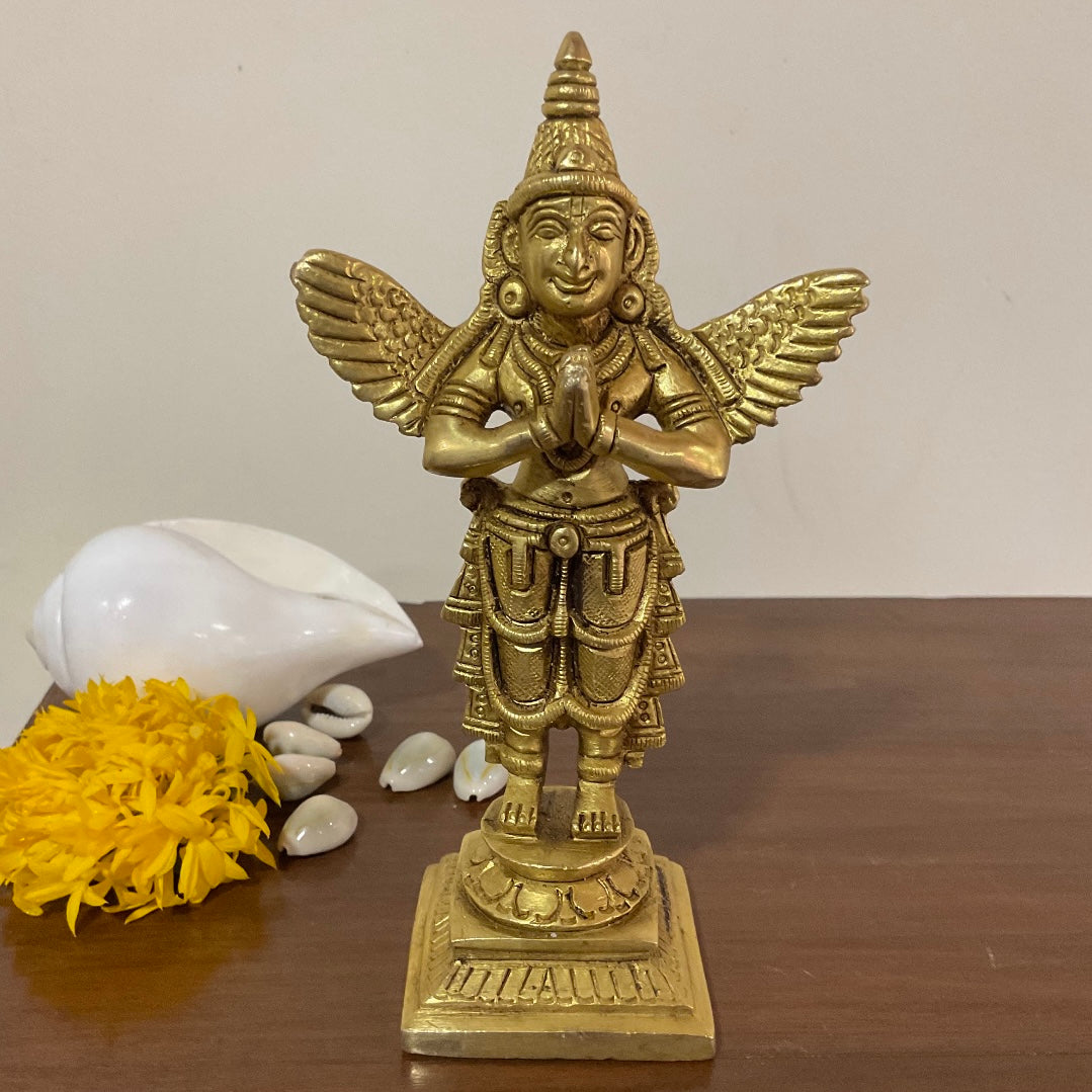 Garuda Brass Idol & Statue | Indian Home Decor | Crafts N Chisel
